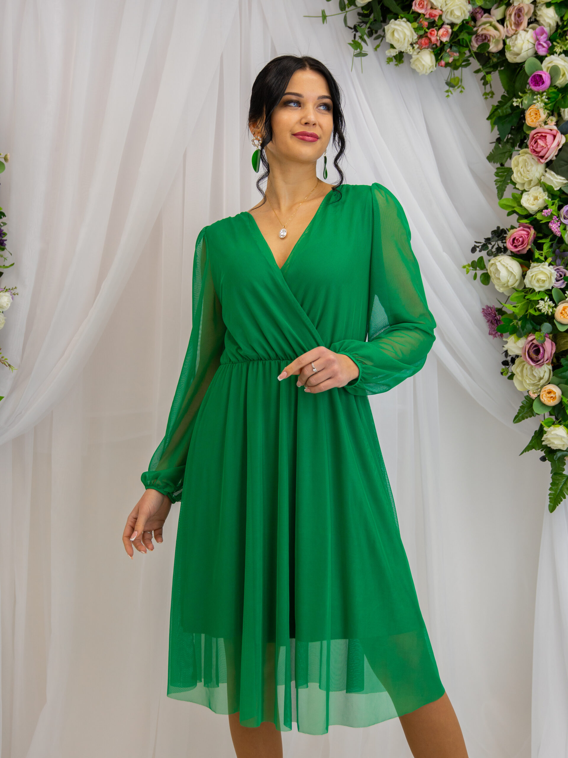 Tilla auduma kleita - Glamour Style