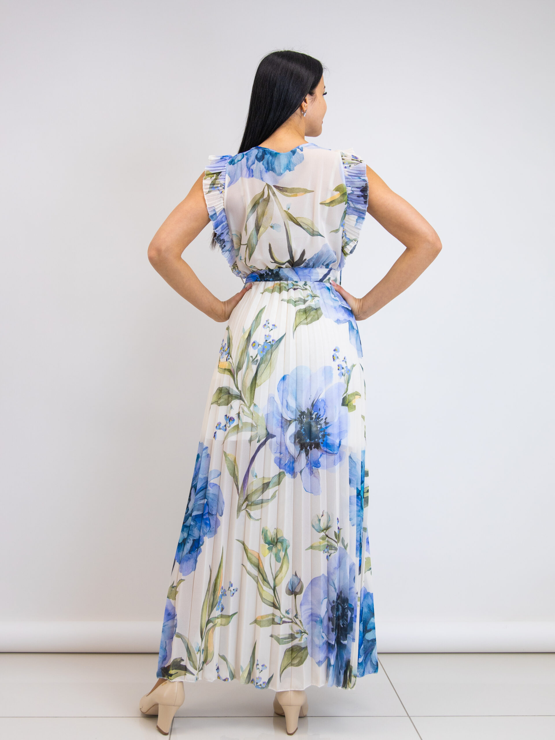 Maxi garuma šifona kleita - Glamour Style