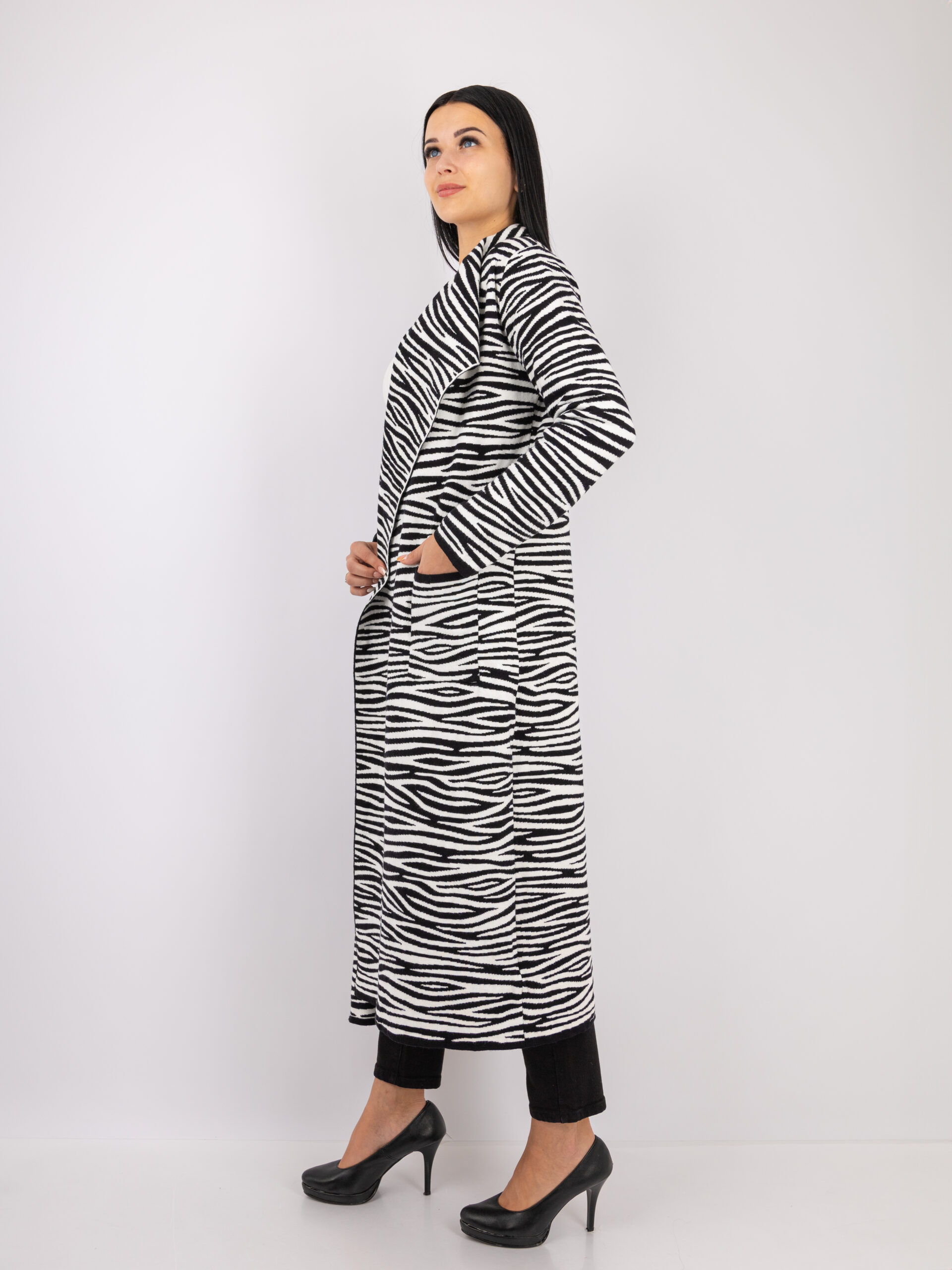 Melnbalts kardigans - Glamour Style