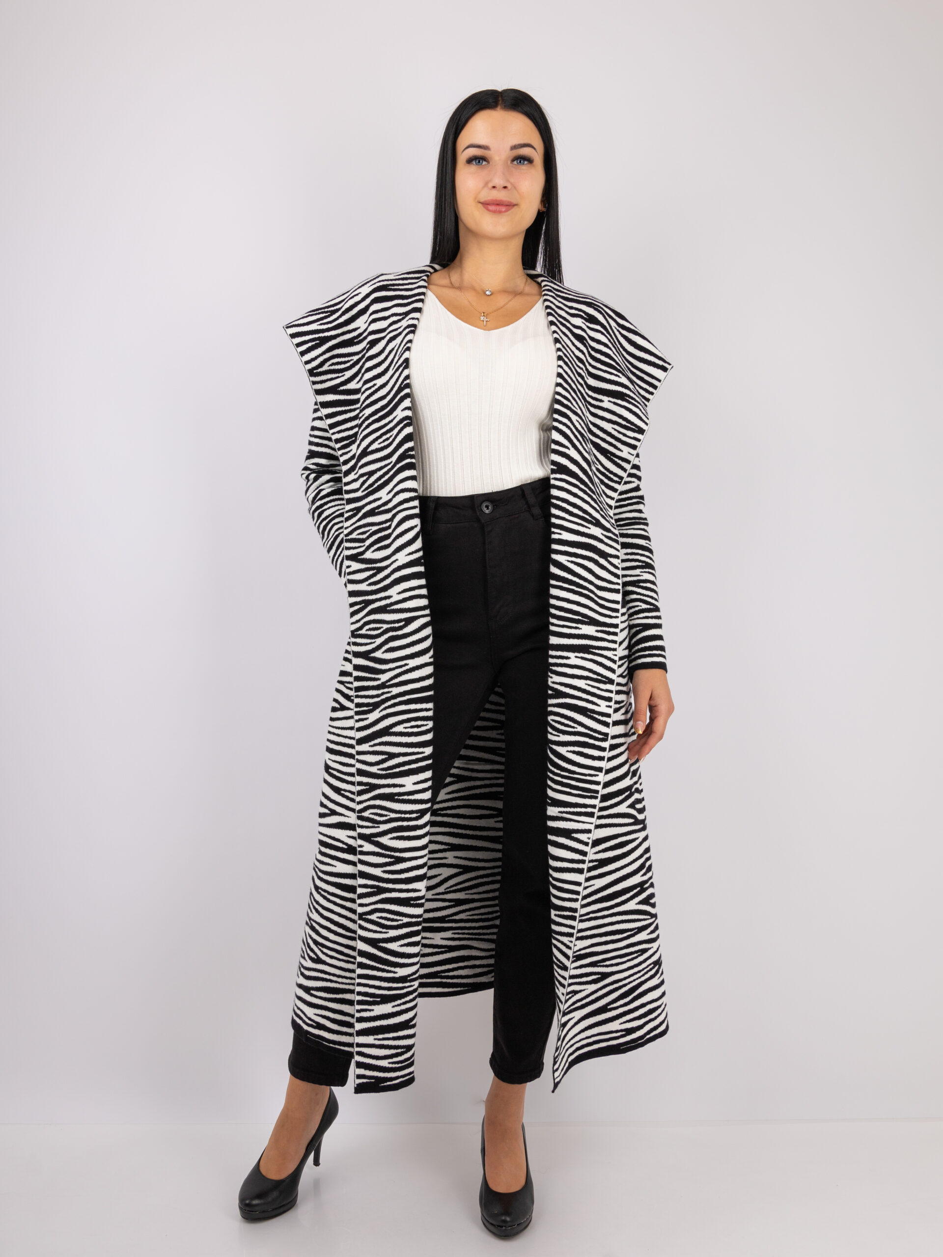 Melnbalts kardigans - Glamour Style